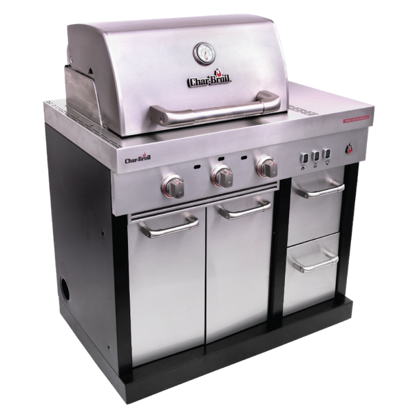 Char-Broil 463246018 MODULAR OUTDOOR KITCHEN AMPLIFIRE™ 3-BURNER GAS G ...