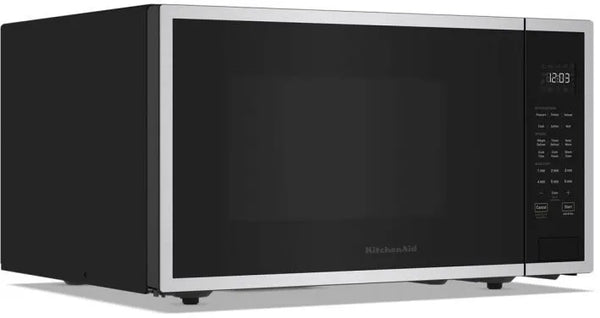 KITCHENAID KMCS122RPS 1.6 Cu. Ft. Countertop Microwave with Auto Funct ...