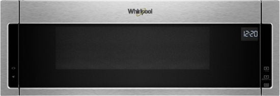 WHIRLPOOL WML55011HS 1.1 cu. ft. Low Profile Microwave Hood Combinatio ...