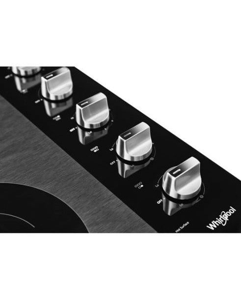 WHIRLPOOL WCE77US0HS 30-inch Electric Ceramic Glass Cooktop - ED Supply